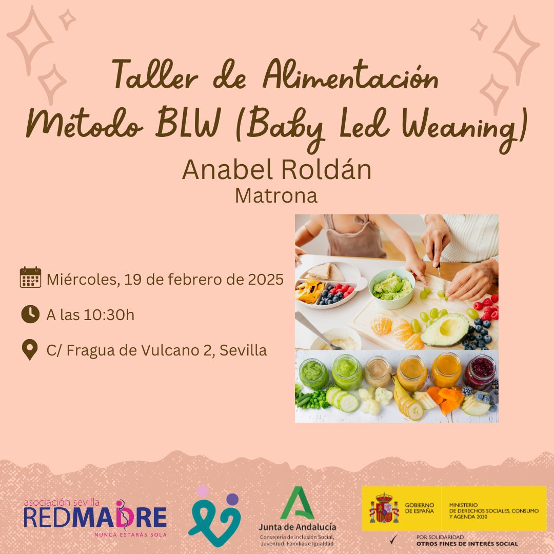 Taller de Alimentación: Método BLW - Fundación REDMADRE